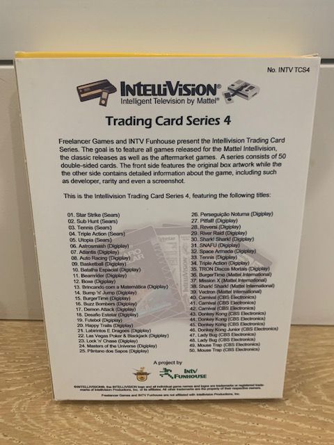 Intellivision Trading cards - Series 4